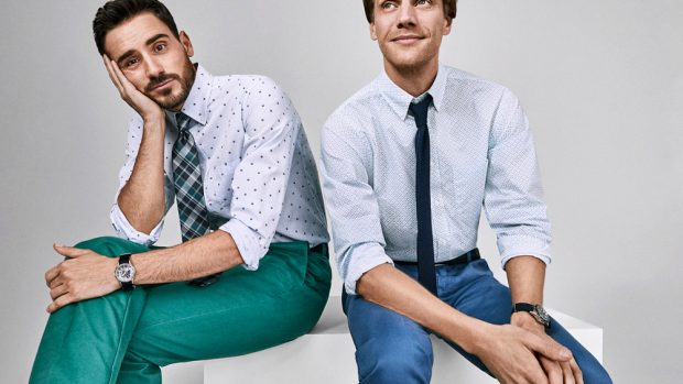 Arthur Kulkov & Daniel Lonnstrom Model styleBureau SS19 Looks