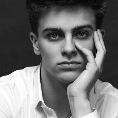 RJ Rogenski Models Massimo Dutti Men's Tailoring 2019 Collection