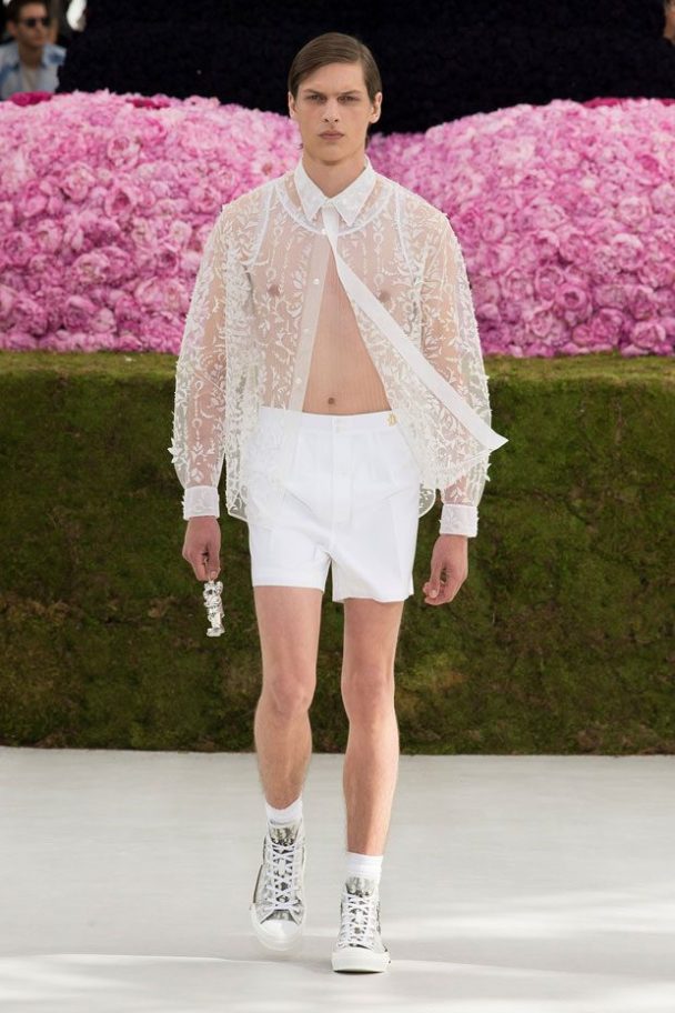Style Report: Menswear's Continuous Flirtation With Lace Materials ...