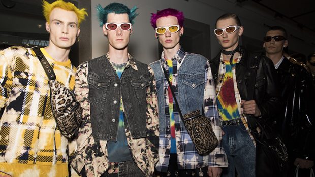 Versace - Male Model Scene