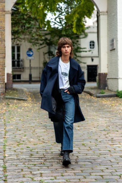 London Portrait: Louis Marzin Poses for Style Magazine November Issue