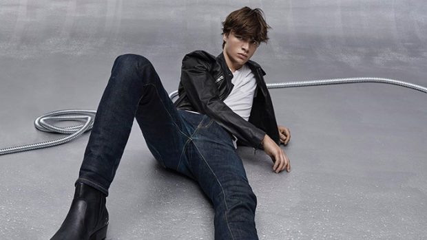 Evan Mock Models ZARA MAN STUDIO Capsule Collection