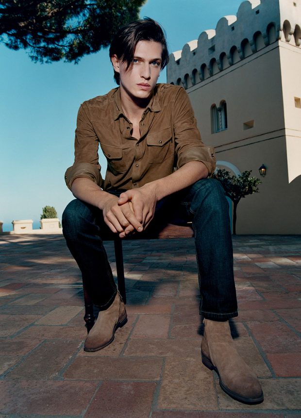 Edoardo Sebastianelli Models Tod's Resort 2020 Collection