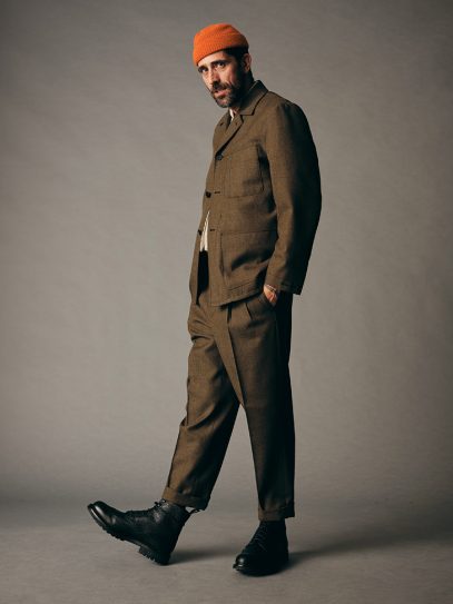Discover CARUSO Fall Winter 2020.21 Collection - Male Model Scene