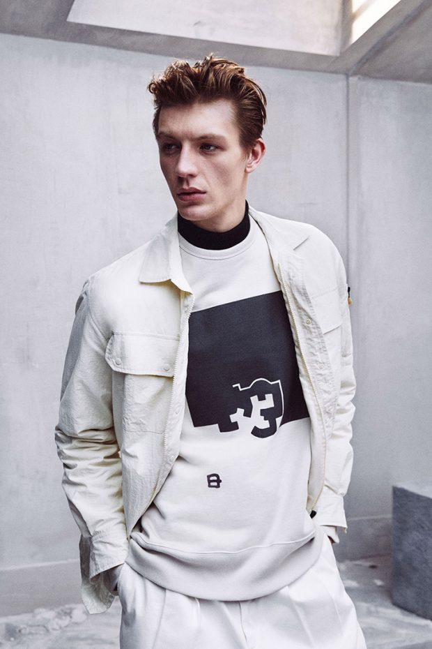 Finnlay Davis Models Zara Man x Chillida Capsule Collection