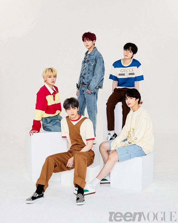 TXT Star on the Cover of Teen Vogue July 2020 Issue