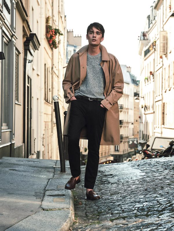 Alain Fabien Delon Models MANGO Fall Winter 2020 Collection