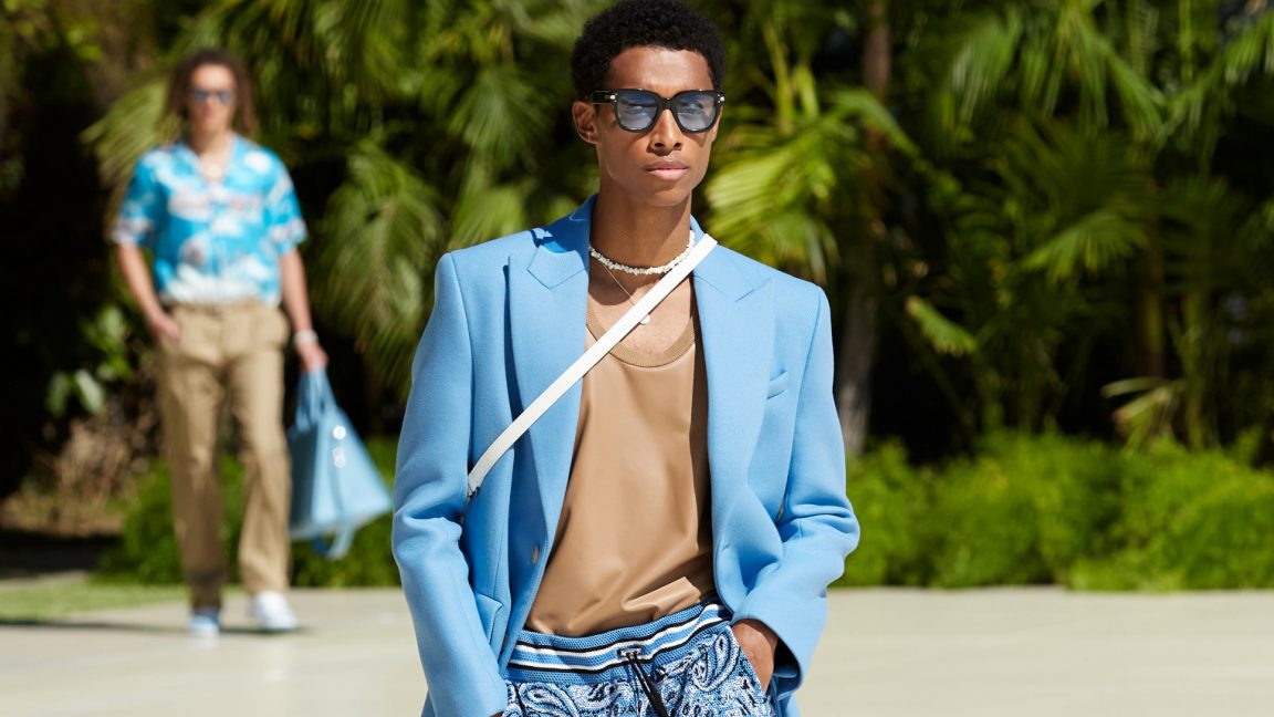 AMIRI Spring Summer 2021 Menswear Collection - Male Model Scene