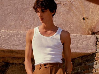 Tom Poppleton Models Margaret Howell Spring Summer 2018 Collection