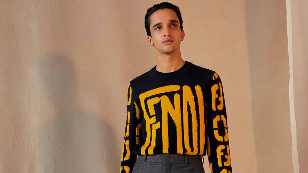 Noah Sapon & Jethro Sapon Model Fendi Fall Winter 2020 Collection