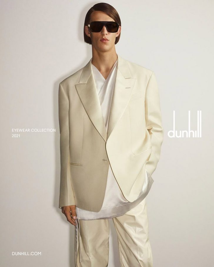 Marvin Kivisalu, Tom & Wang Chenming Model Dunhill Eyewear 2021