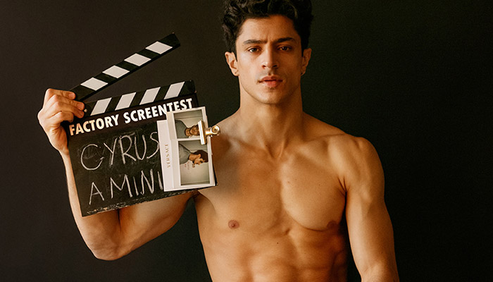 FACTORY Fanzine Screen Test: Cyrus Amini by Baldovino Barani