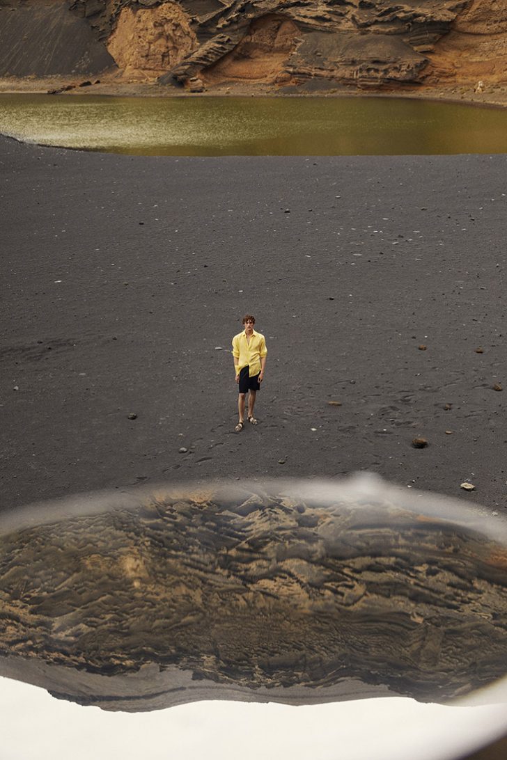 Paradise: Valentin Caron Models Massimo Dutti Summer 2021 Collection