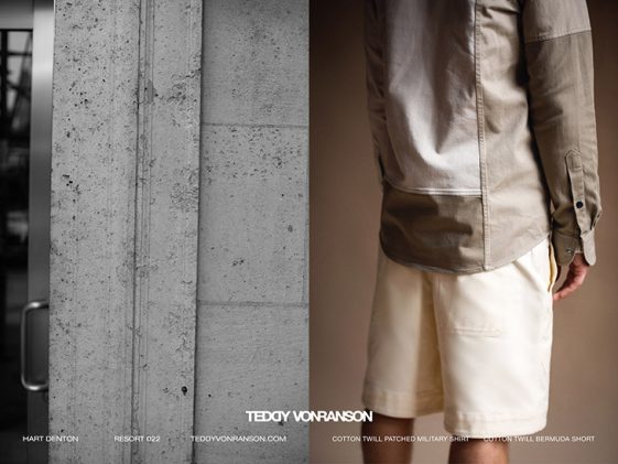 Hart Denton Models TEDDY VONRANSON Resort 2022 Collection