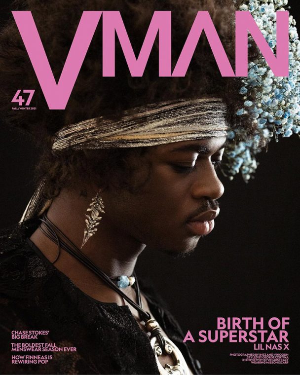 LIL NAS X is the Cover Star of VMAN Magazine September 2021 Issue