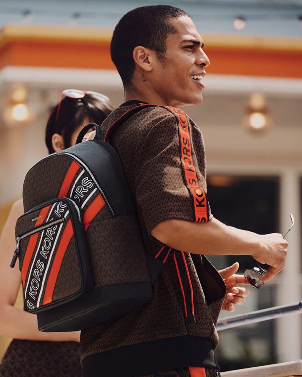 Geron McKinley Models Michael Kors MKGO Fall Winter 2021 Collection