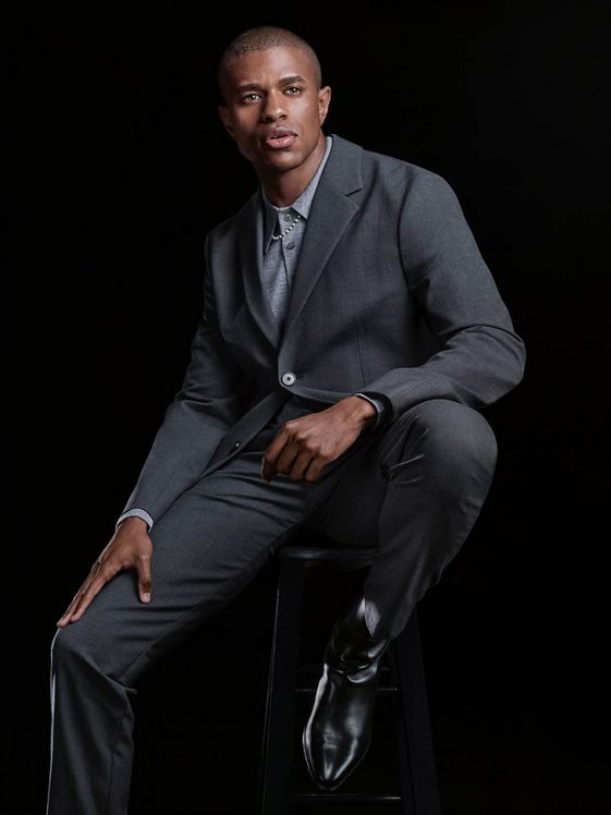 Jeremy Pope is the Face of THEORY Fall Winter 2021 Collection