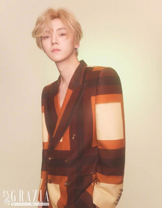 Lu Han is the Cover Star of Grazia China 12th Anniversary Issue