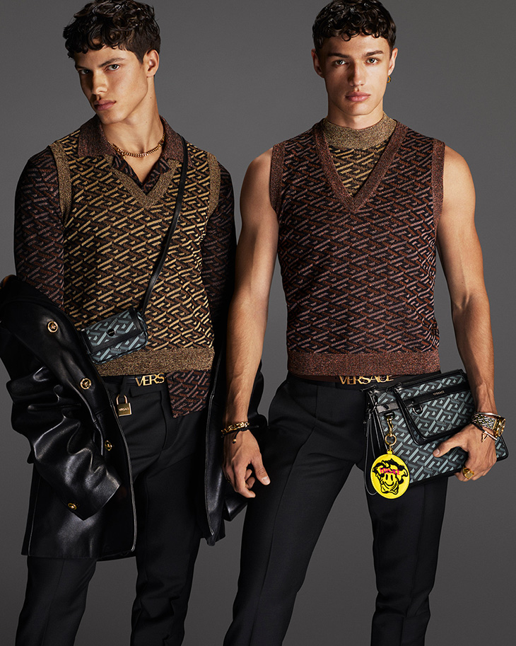 Meet The Faces of VERSACE Menswear Fall Winter 2021 Campaign