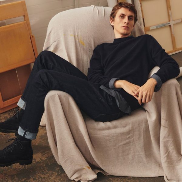 MASSIMO DUTTI Portraits N.1: Artist & Supermodel Henry Kitcher