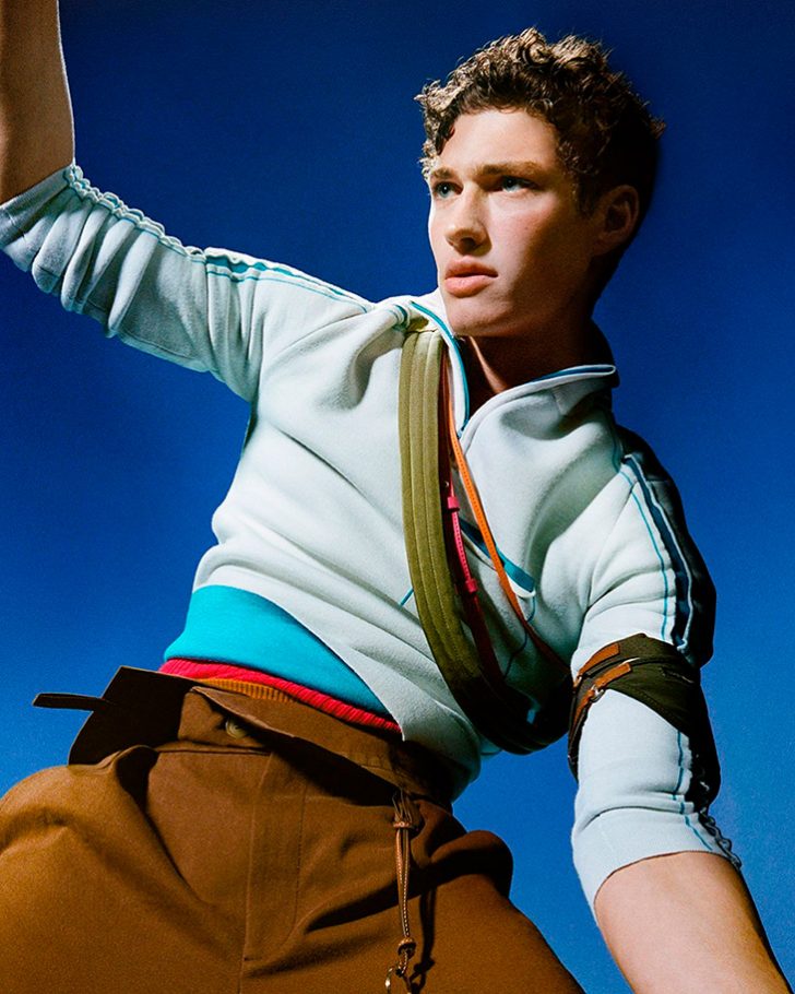 Valentin Humbroich Models JACQUEMUS Fall Winter 2021 Collection