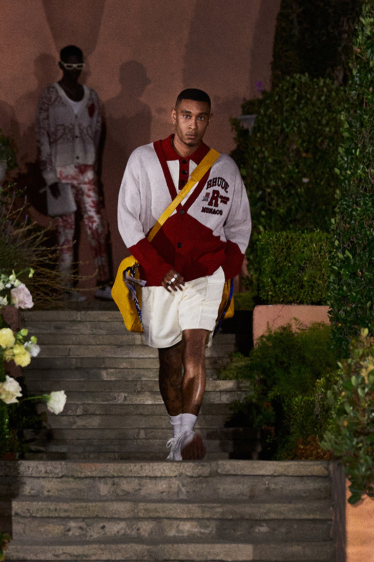 RHUDE Spring Summer 2022 Menswear Collection - Male Model Scene