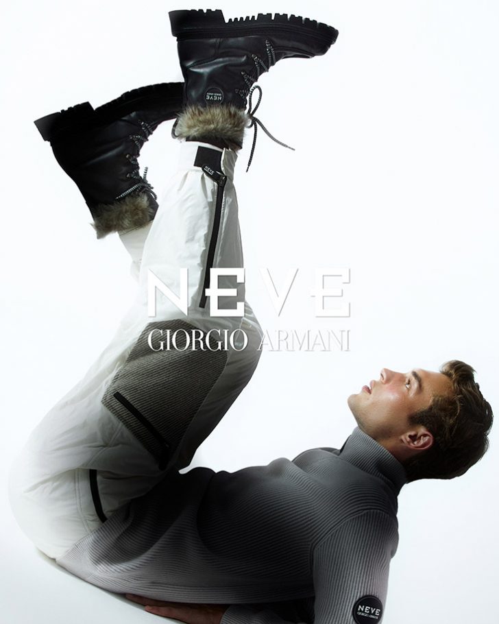 Kit Butler is the Face of Giorgio Armani Neve Fall Winter 2021 Collection