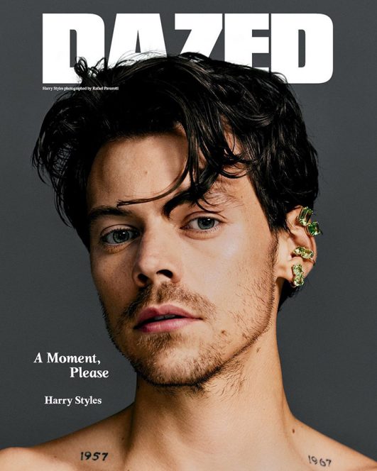 Harry Styles is the Cover Star of Dazed Magazine Winter 2021 Issue