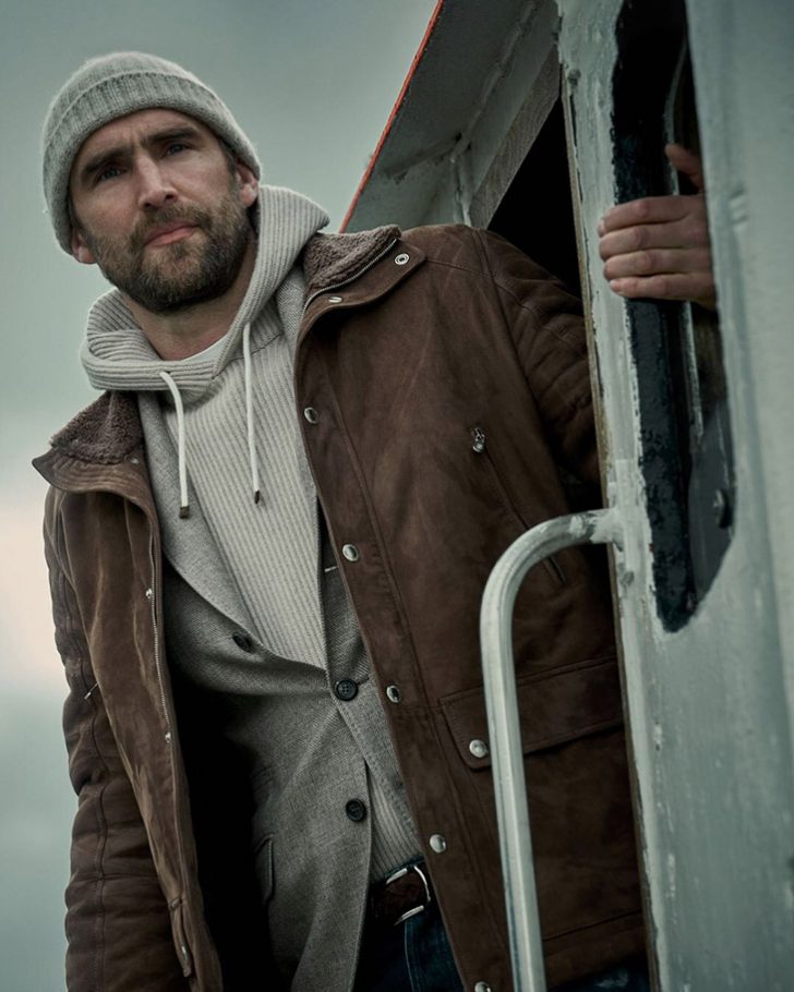 Will Chalker Models Brunello Cucinelli Fall Winter 2021 Collection