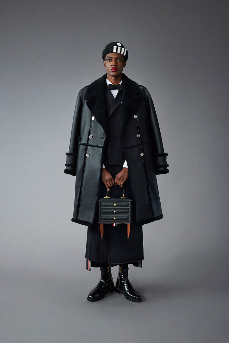 THOM BROWNE Pre-Fall 2022 Collection - Male Model Scene