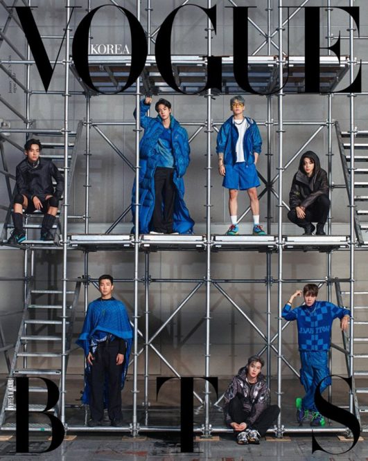 K-pop sensation BTS Covers Vogue Korea January 2021 Issue