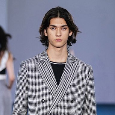 K-pop star KAI Models Key Looks from GUCCI ARIA Collection