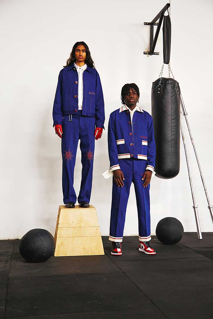 MFW: ÇANAKU Fall Winter 2022.23 Collection - Male Model Scene