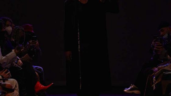 PFW: GUNTHER Fall Winter 2022.23 Collection - Male Model Scene