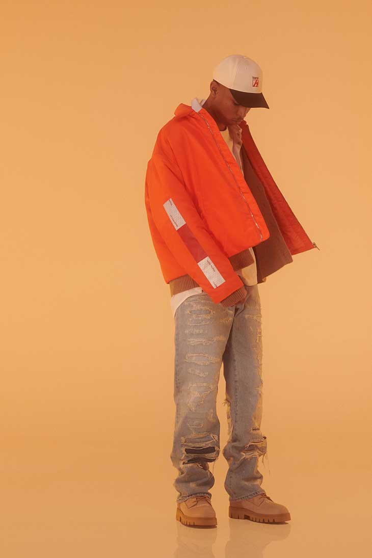 HERON PRESTON Fall Winter 2022.23 Collection - Male Model Scene