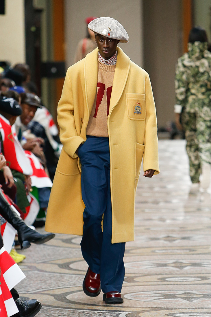 PFW: KENZO Fall Winter 2022.23 Collection - Male Model Scene