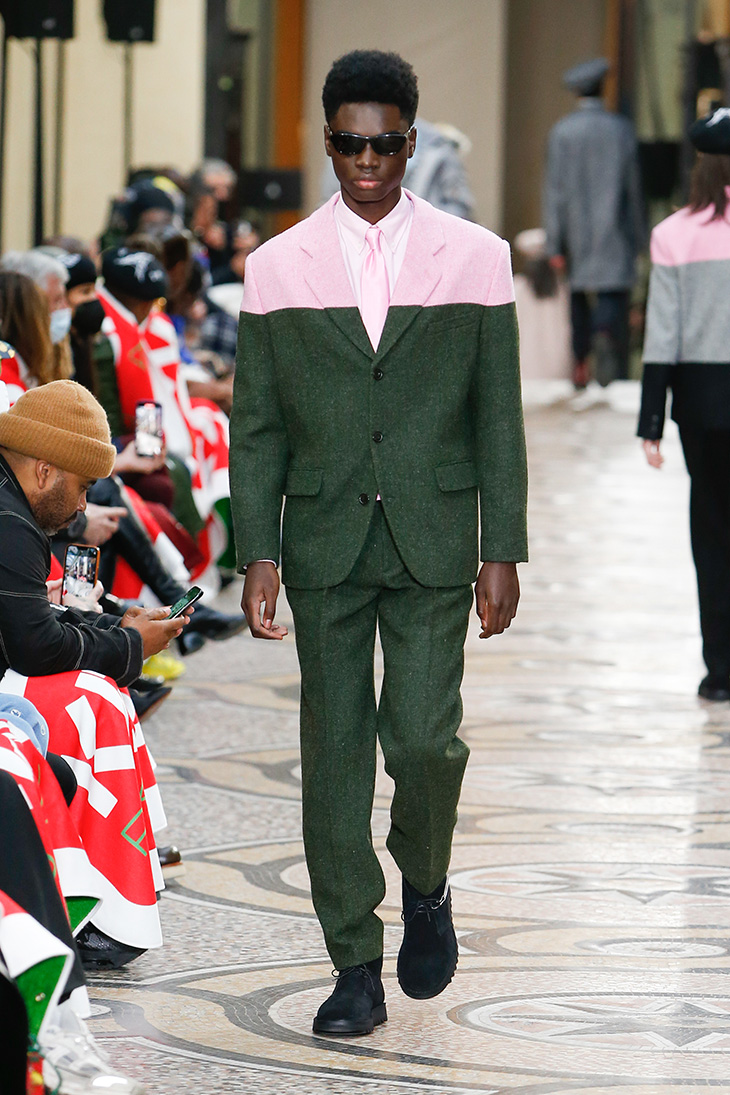 PFW: KENZO Fall Winter 2022.23 Collection - Male Model Scene