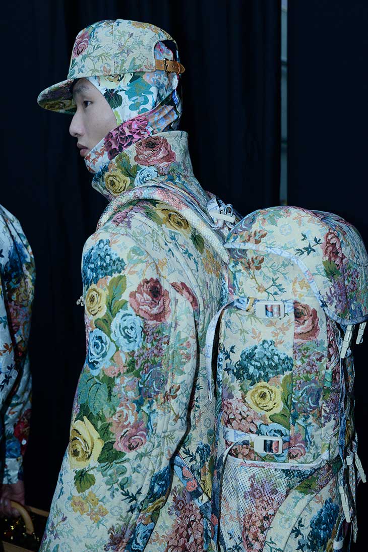 Backstage Moments from LOUIS VUITTON Menswear Show In Paris