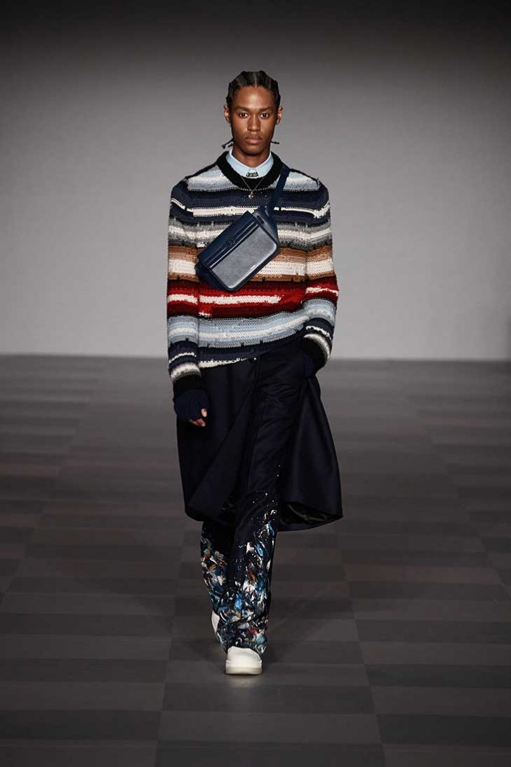 AMIRI Fall Winter 2022.23 Collection - Male Model Scene