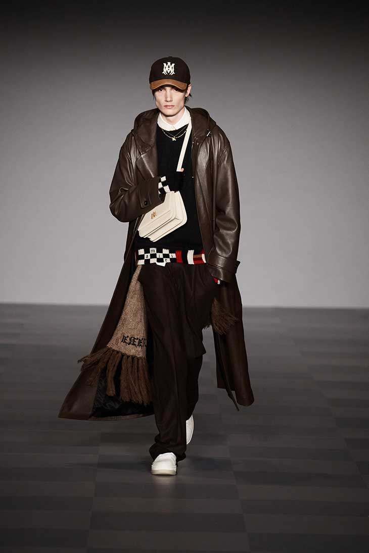AMIRI Fall Winter 2022.23 Collection - Male Model Scene