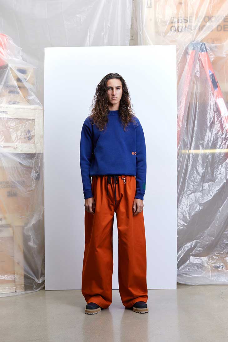 REESE COOPER Fall Winter 2022.23 Collection - Male Model Scene