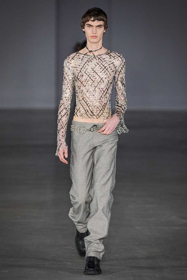 PFW: LUDOVIC DE SAINT SERNIN Fall Winter 2022.23 Collection - Male ...