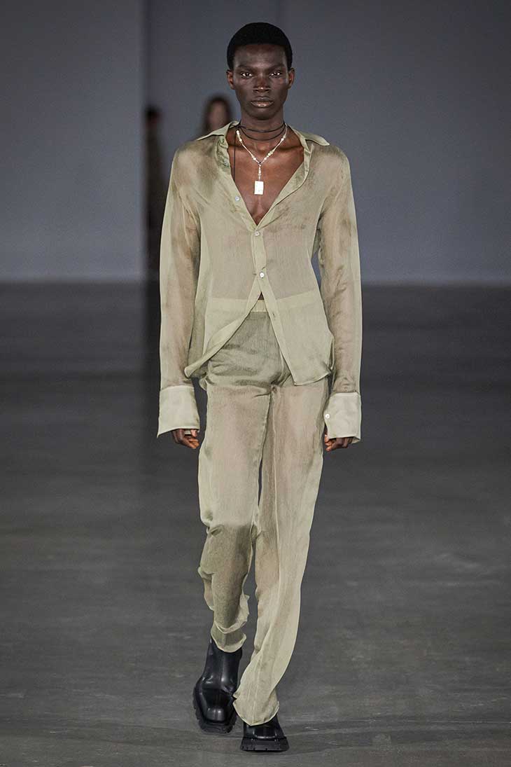 PFW: LUDOVIC DE SAINT SERNIN Fall Winter 2022.23 Collection - Male ...