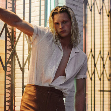 MFW: BOTTEGA VENETA Fall Winter 2022.23 Collection - Male Model Scene