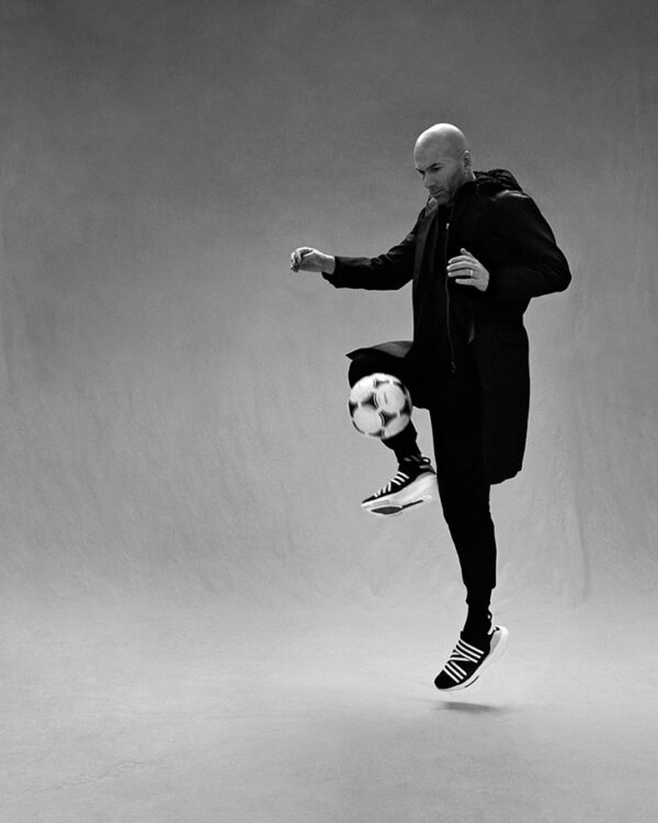 Zinedine Zidane Models Y-3 Spring Summer 2022 Collection