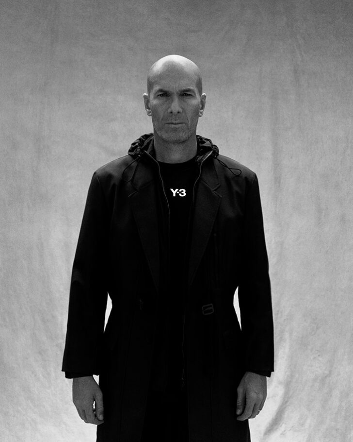 Zinedine Zidane Models Y-3 Spring Summer 2022 Collection
