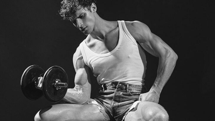 Jordan Barrett by Pat Supsiri for Male Model Scene