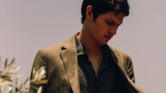 Justin Eric Martin Poses for MANGO Spring Summer 2022 Collection - Male ...