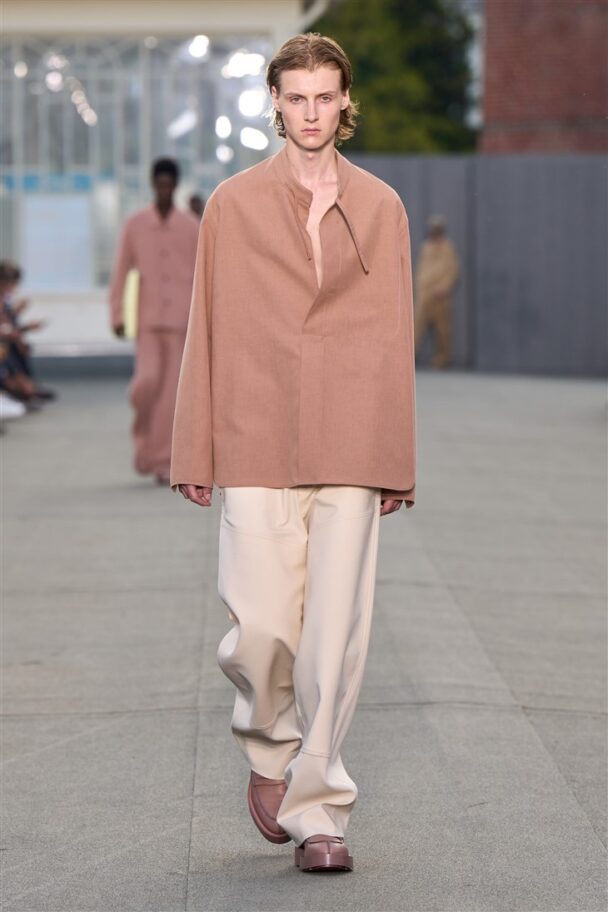 MFW: ZEGNA Spring Summer 2023 Collection - Male Model Scene