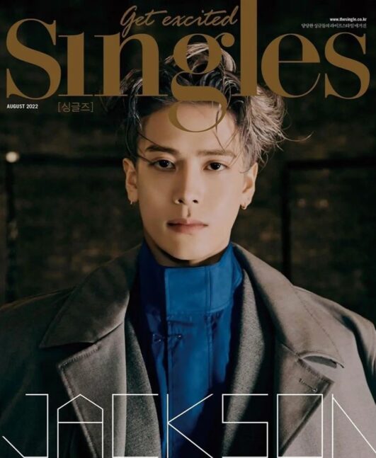 Jackson Wang Covers Singles Magazine Korea August 2022 Issue - Male ...
